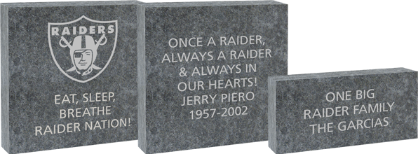 Raiders Foundation Legacy Brick Program